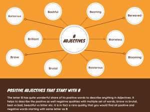 Adjectives for Action - Words to Describe About Action